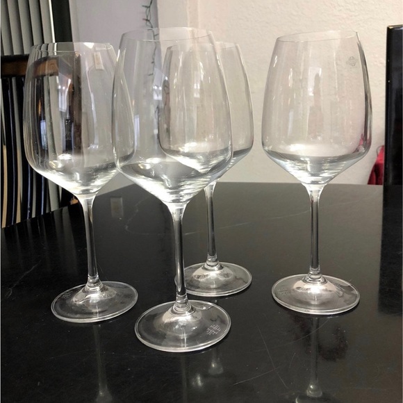 Fitz and Floyd | Dining | Fitz Floyd Crystal Wine Glasses | Poshmark
